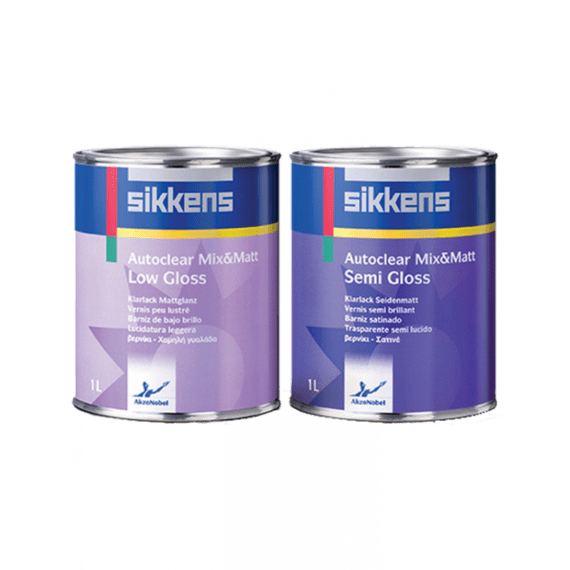 Sikkens Autoclear Mix & Matt Low or Semi Gloss 1lt