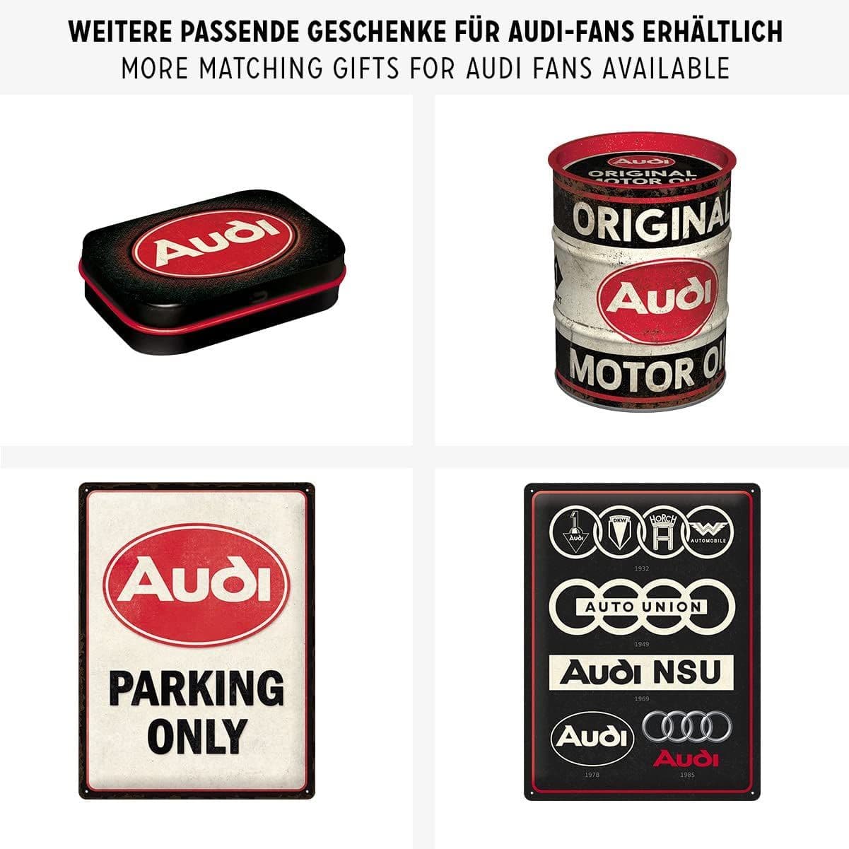 Audi Garage Small Metal Sign 200mm x 150mm na