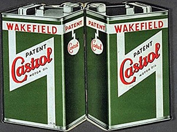 Castrol Motor Oils Cans small steel sign 200mm x 150mm