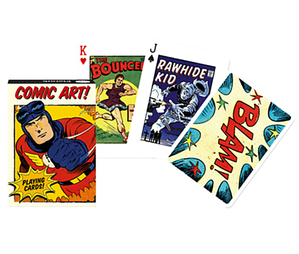 Comic Art set of playing cards