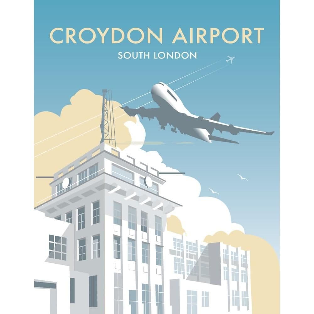 Croydon Airport by Dave Thompson fridge magnet se