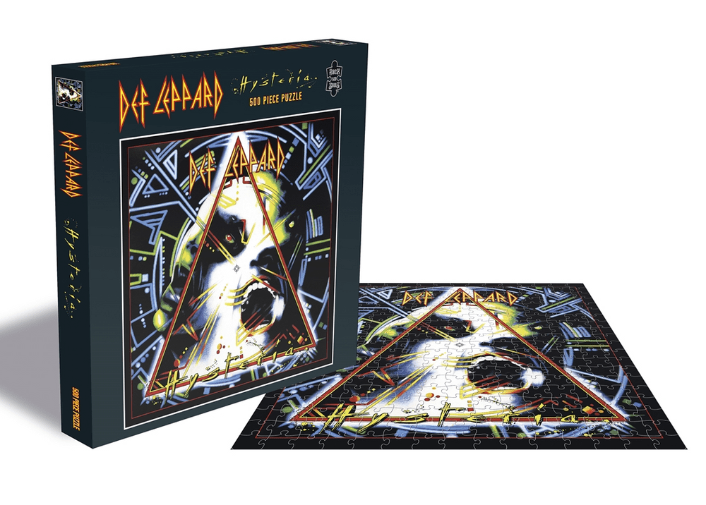 Def Leppard Hysteria 500 piece jigsaw puzzle 410mm x 410mm