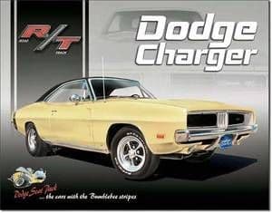 Dodge Charger 69 metal sign