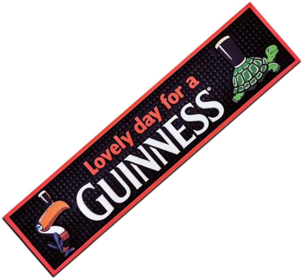 Guinness Gilroys Toucan / Tortoise PVC Bar Spill Mat