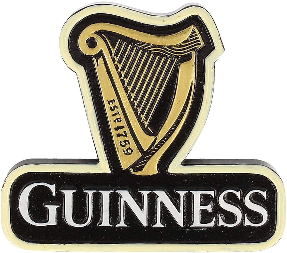 Guinness Harp Logo 3D Resin Fridge Magnet sg 5526