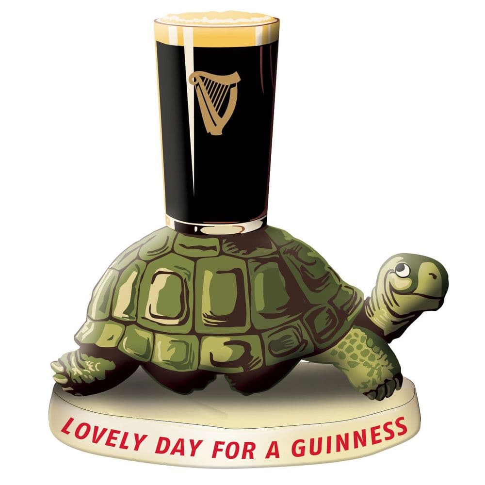 Guinness Tortoise Resin Figurine sg