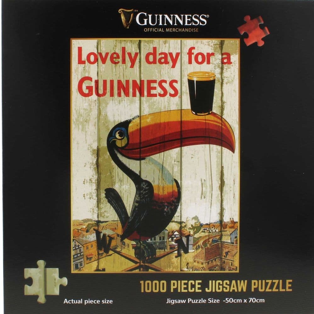 Guinness Toucan Weathervane 1000 piece jigsaw puzzle 700mm x 500mm sg