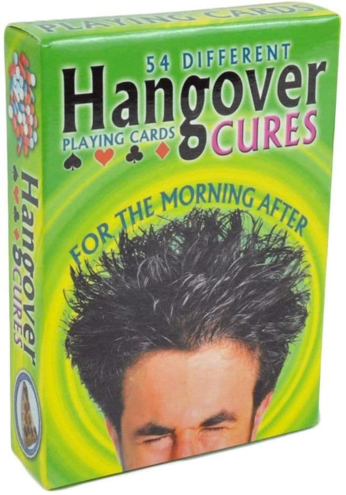 Hangover Cures set of 52 playing cards jokers ix