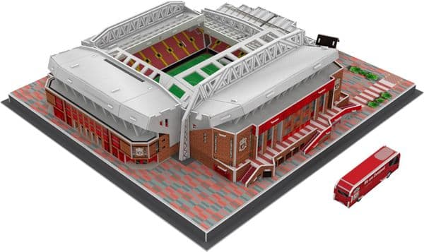 Liverpool FC Anfield Stadium 3D jigsaw puzzle 400mm x 370mm x 108mm