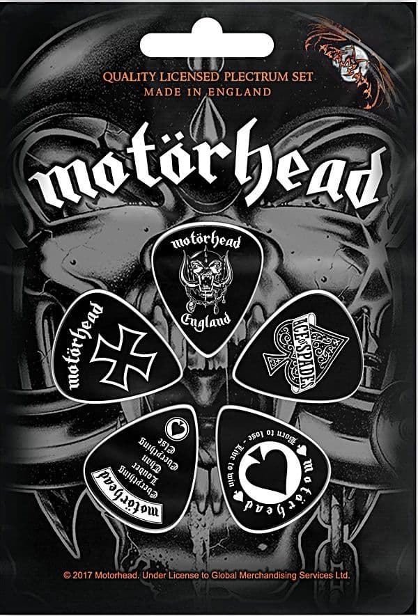 Motorhead England 5 Plectrum Pack rz