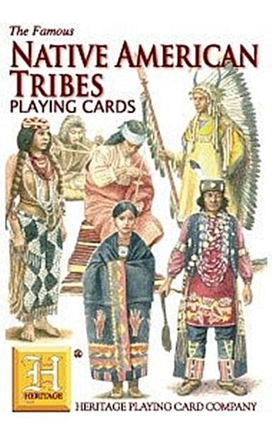 Native American Tribes set of 52 playing cards jokers