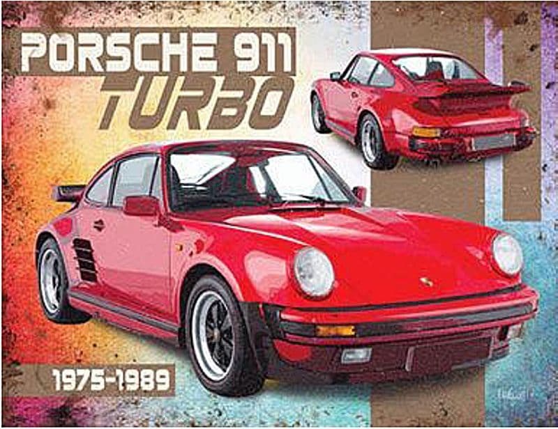 Porsche 911 Turbo fridge magnet og