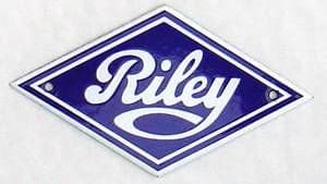 Riley Stove Enamelled Badge gs diamond