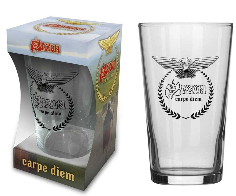Saxon Carpe Diem Pint Beer Glass