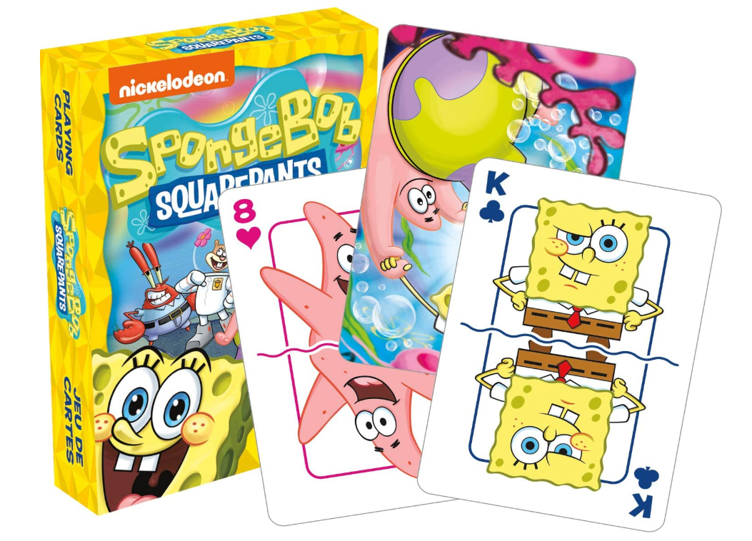 Spongebob Squarepants CAST set of 52 playing cards Jokers 2491