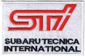 Subaru STI iron-on/sew-on cloth patch os