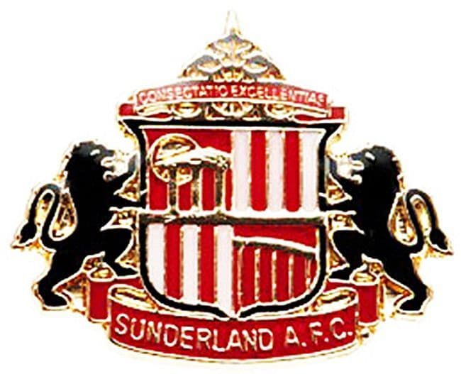 Sunderland AFC metal / enamel pin badge spg