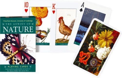 The Genius of Nature set of 52 jokers playing cards gib