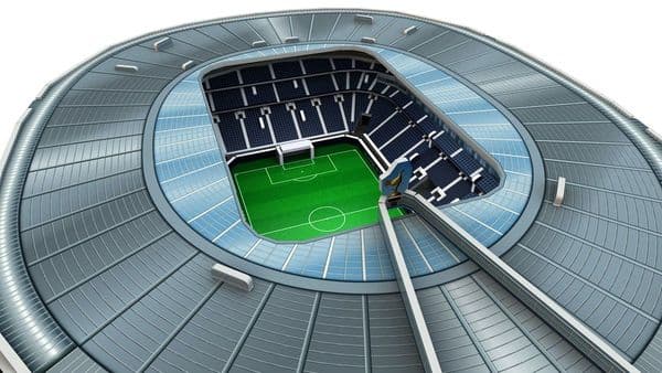 Tottenham Hotspur Stadium 3D jigsaw puzzle 406mm x 296mm x 68mm pl