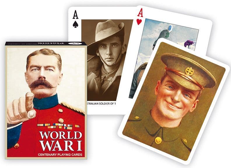 World War 1 set of playing cards gib