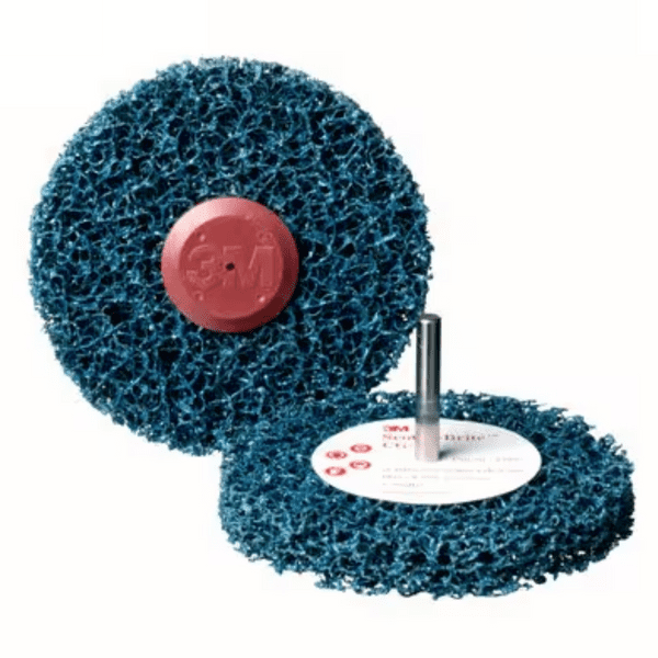 3M Scotch-Brite Clean & Strip GP Blue Spindle Mounted Disc CG-RD 150mm ...