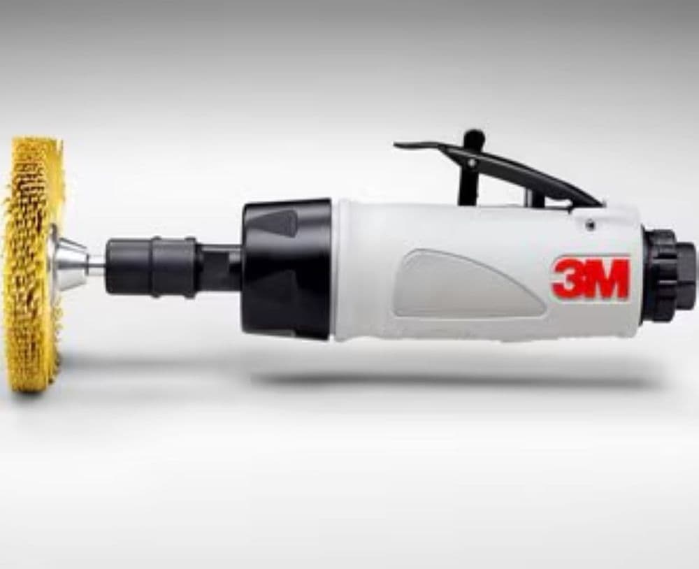 3M Shaft Mounted Radial Bristle Brush Type C BB-ZS 75mm x 6mm shaft Box ...