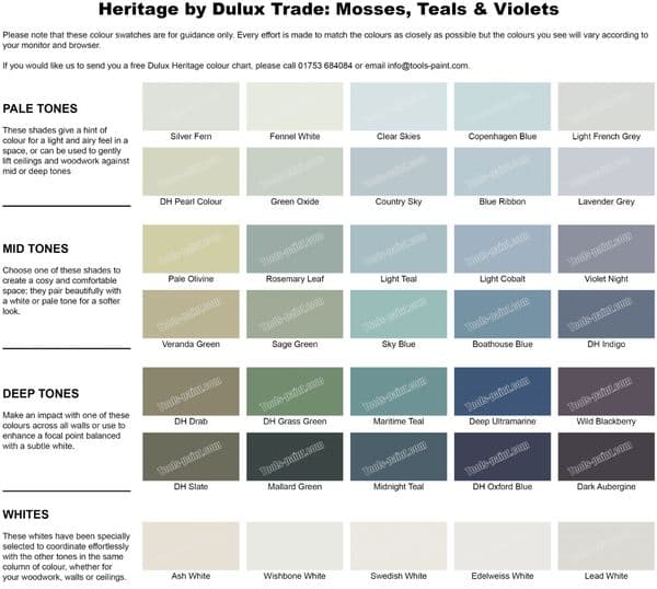 Dulux Heritage DH Oxford Blue