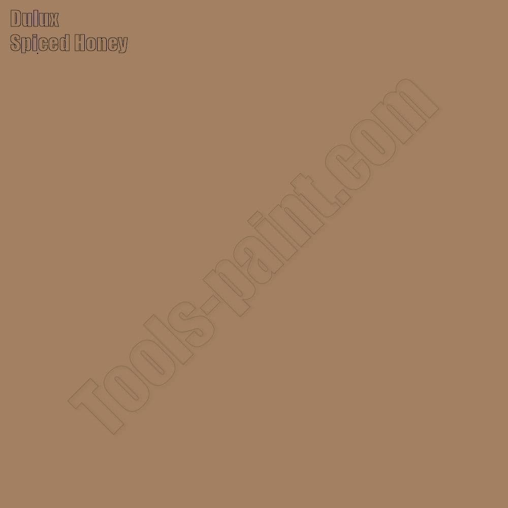 Dulux Soft Sheen Spiced Honey Palette 2
