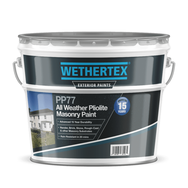 Wethertex PP77 All Weather Pliolite Masonry Paint Standard Colours