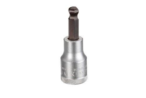 Gedore Screwdriver Bit Socket 1/2" Ball-End In-Hex 10 mm
