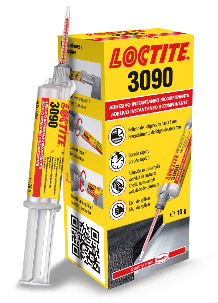 Loctite 3090 Two Component Instant Adhesive Gel 10g