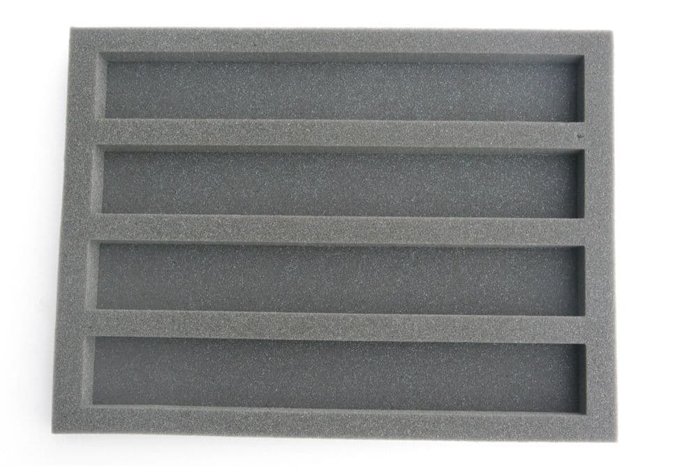 00 Gauge Foam Case Tray Insert - 360mm x 265mm x 50mm