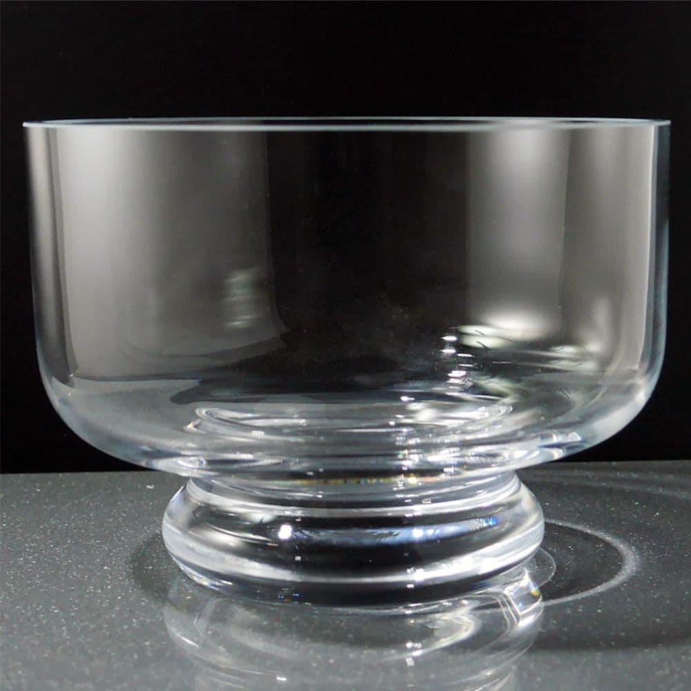 Personalised Engraved Glass Bowl ref GRB1