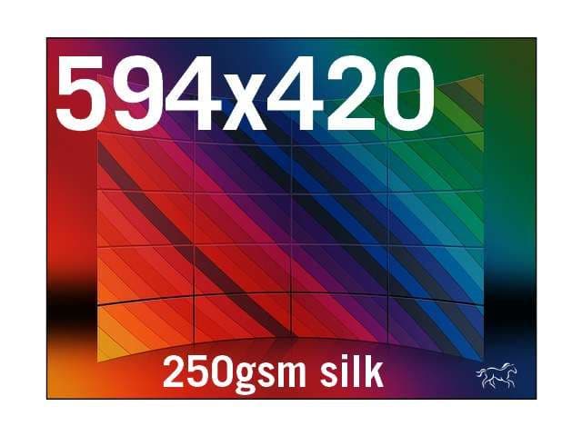 A2 Silk 250gsm Paper Poster