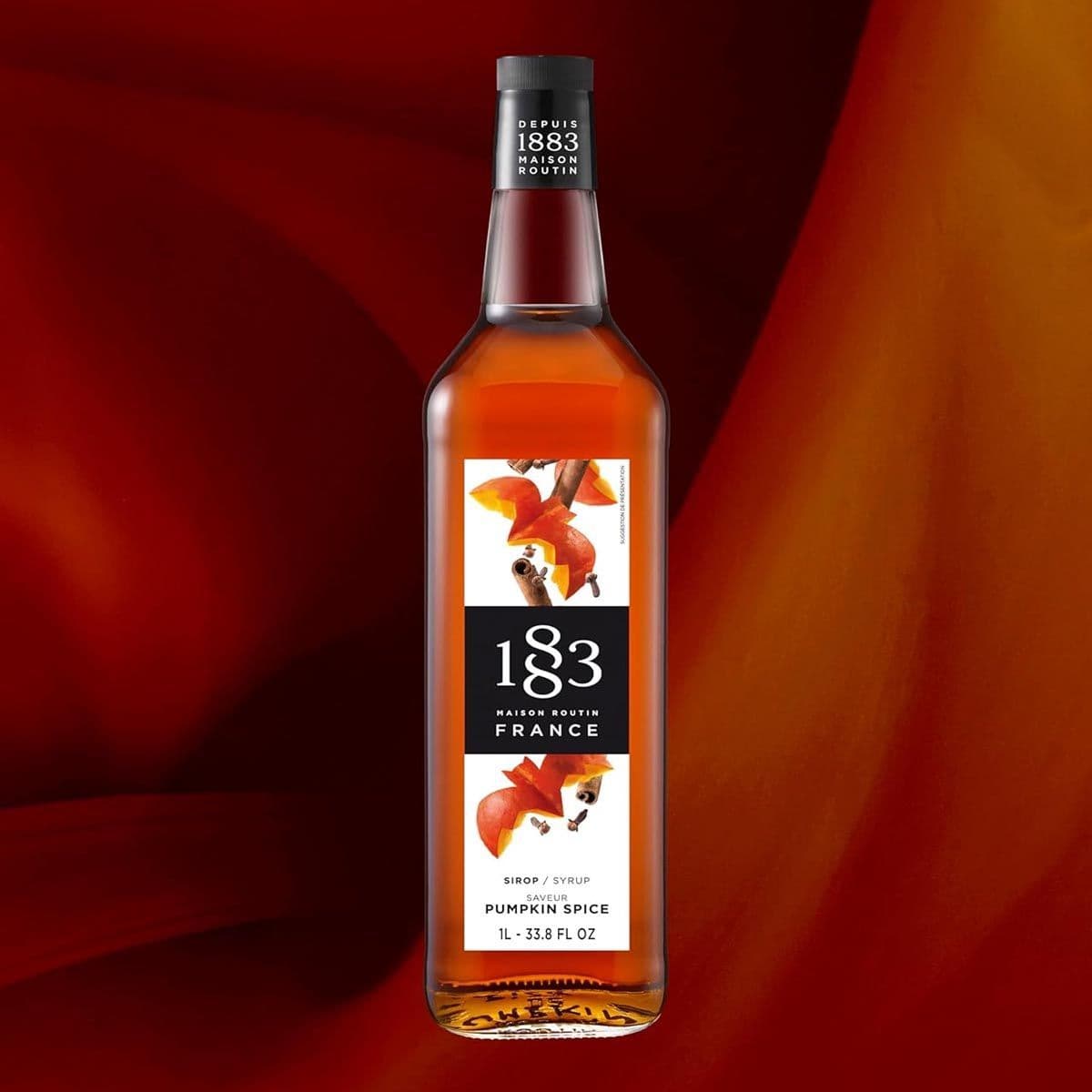 1883 Maison Routin Pumpkin Spice Syrup 1L | Buy Now Online