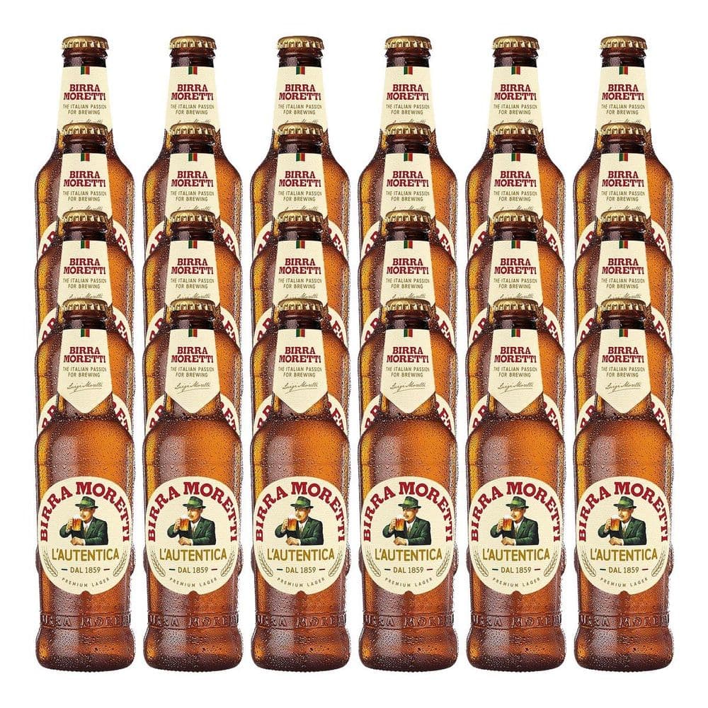 Birra Moretti Beer Bottles Case 24 x 330ml | Buy Now Online!