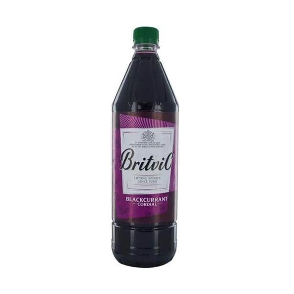 Britvic Blackcurrant Cordial 1L | Ginspiration.uk