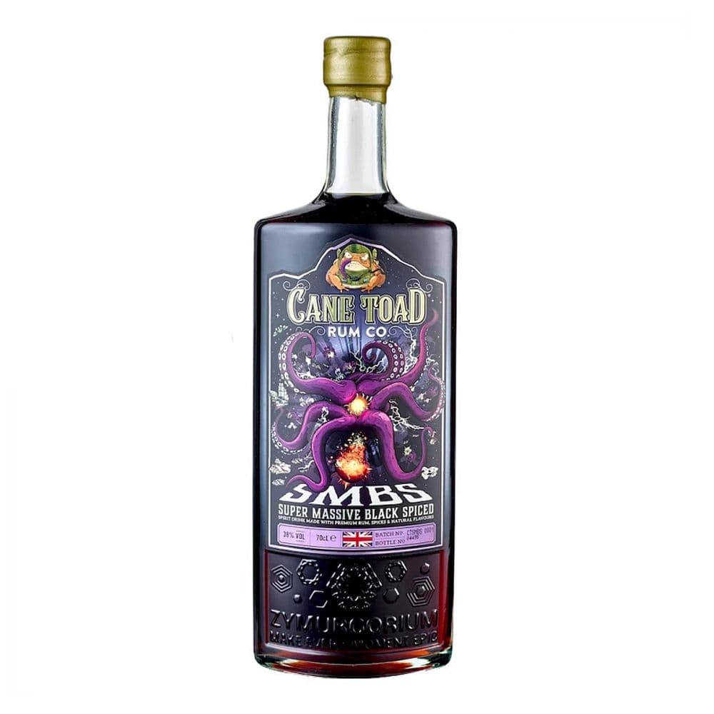 Cane Toad Super Massive Black Spiced Rum 70cl | Buy Online Now!