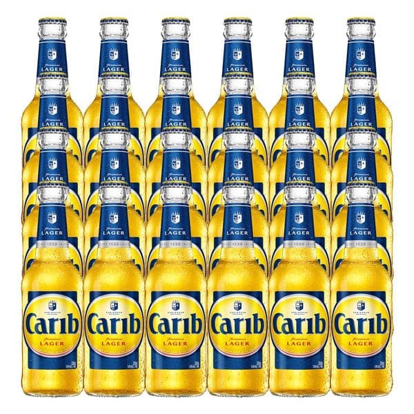 Carib Premium Lager Beer Bottles 24 x 330ml Case | Buy Online Now!