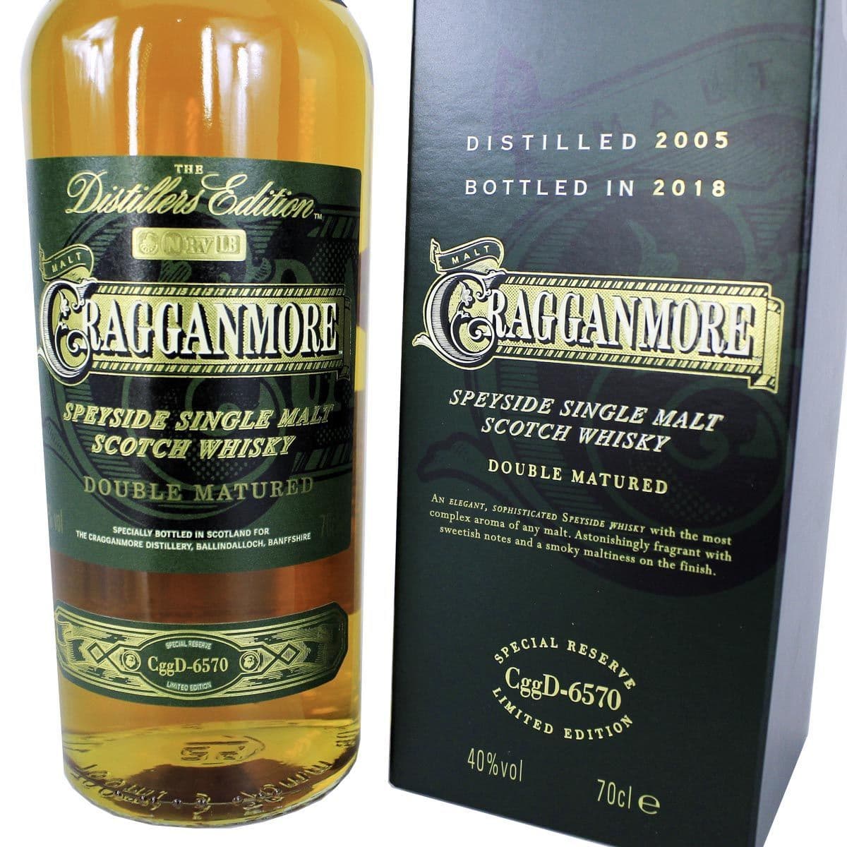 Cragganmore Distillers Edition 12 Year Old Single Malt Whisky 70cl ...