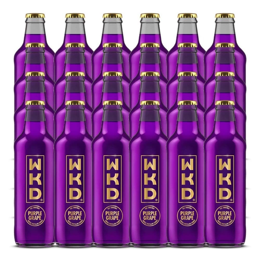 WKD Purple Grape Ready To Drink Bottles 275ml x 24 Case | Buy Now ...