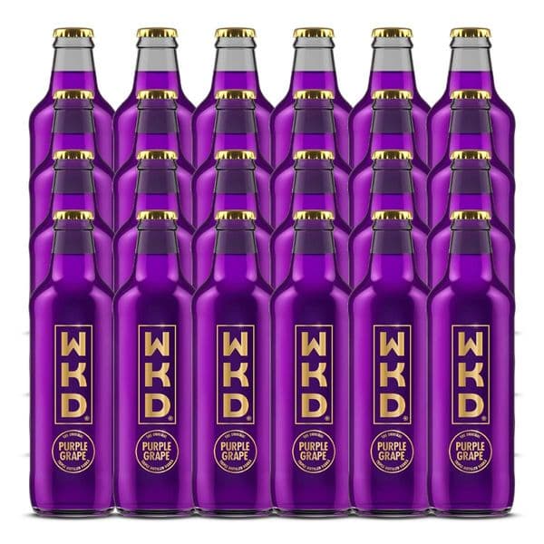 WKD Purple Grape Ready To Drink Bottles 275ml x 24 Case | Buy Now ...