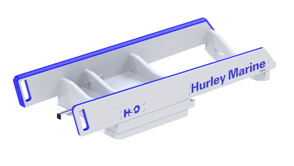 Hurley H3O Davit System Manual Winch Version