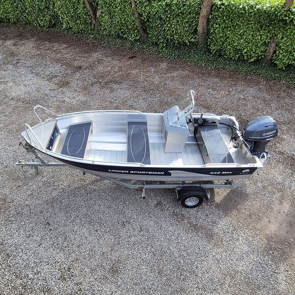 Linder Sportsman 445 Max Package With Yamaha 30hp Outboard