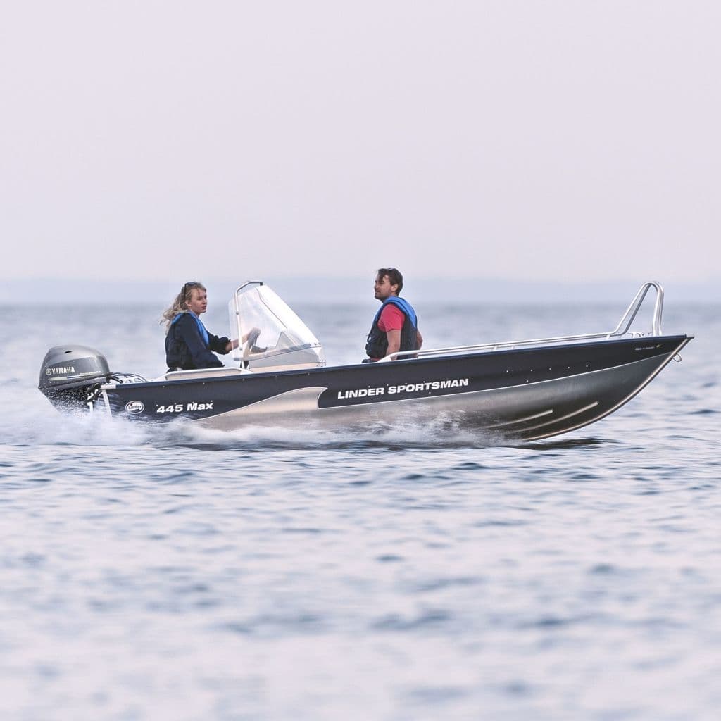 Linder Sportsman 445 Max Package With Yamaha 30hp Outboard