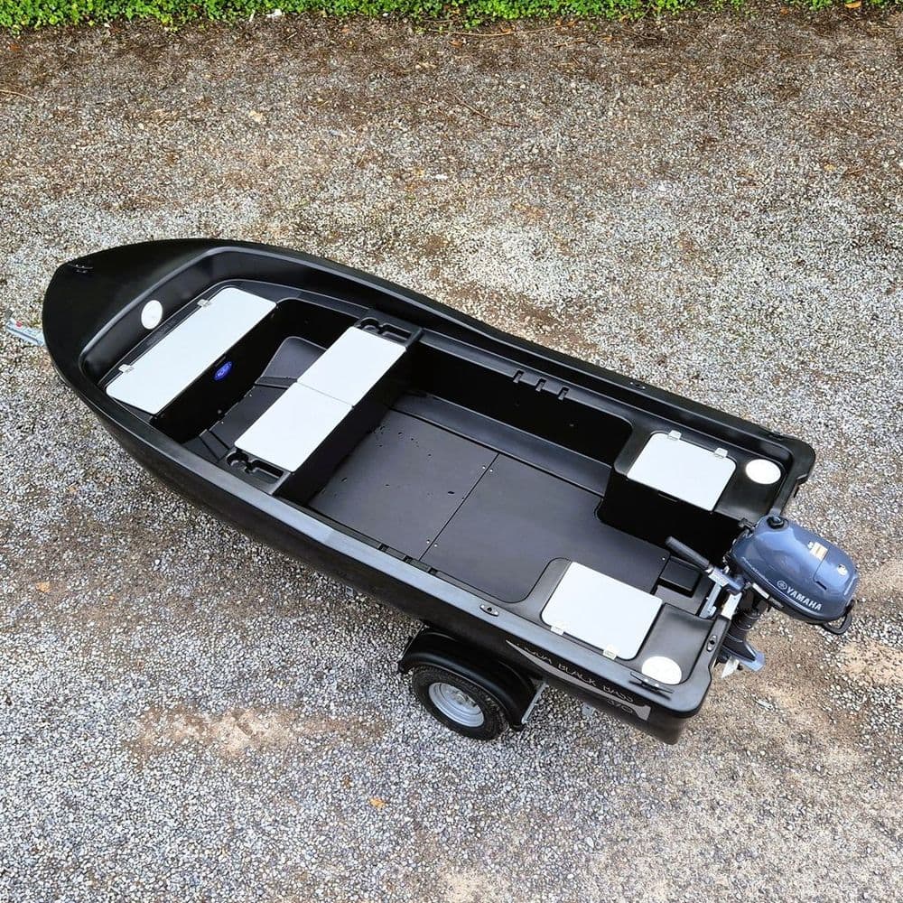 Rigiflex Aqua Black Bass 370 - Ready To Go Package