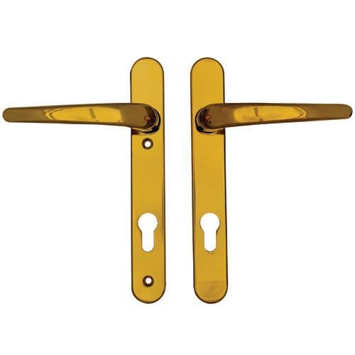 92/122 UPVC Handle - Brass
