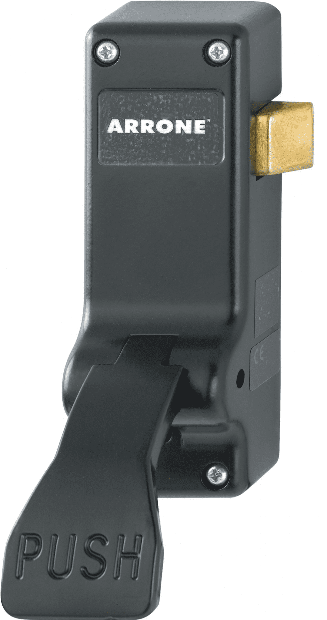 Arrone Single Door Push Pad Latch - Black - AR883BL - 8510962