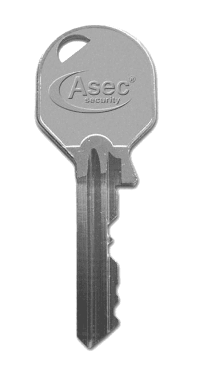 ASEC 6-Pin Cylinder Blank