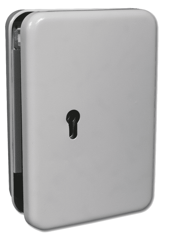 ASEC Euro Cylinder Operated 20 Hook Key Cabinet